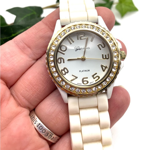 Geneva Platinum | Accessories | Geneva Platinum Silicone Cream Color ...